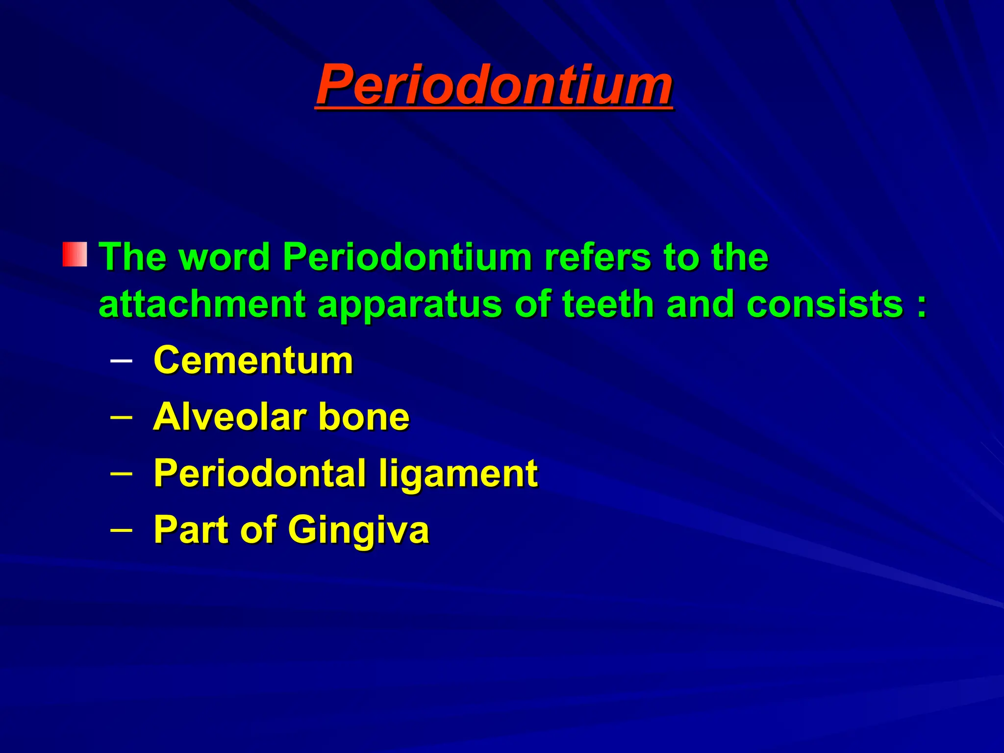 Periodontal Ligament & Development presentation | PPT