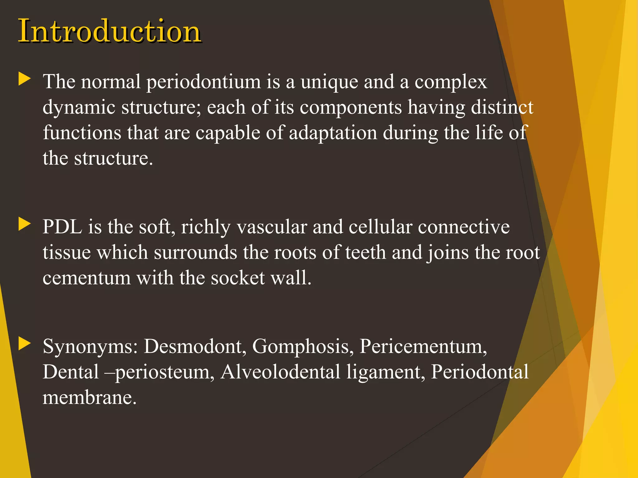 Periodontal ligaments | PPT