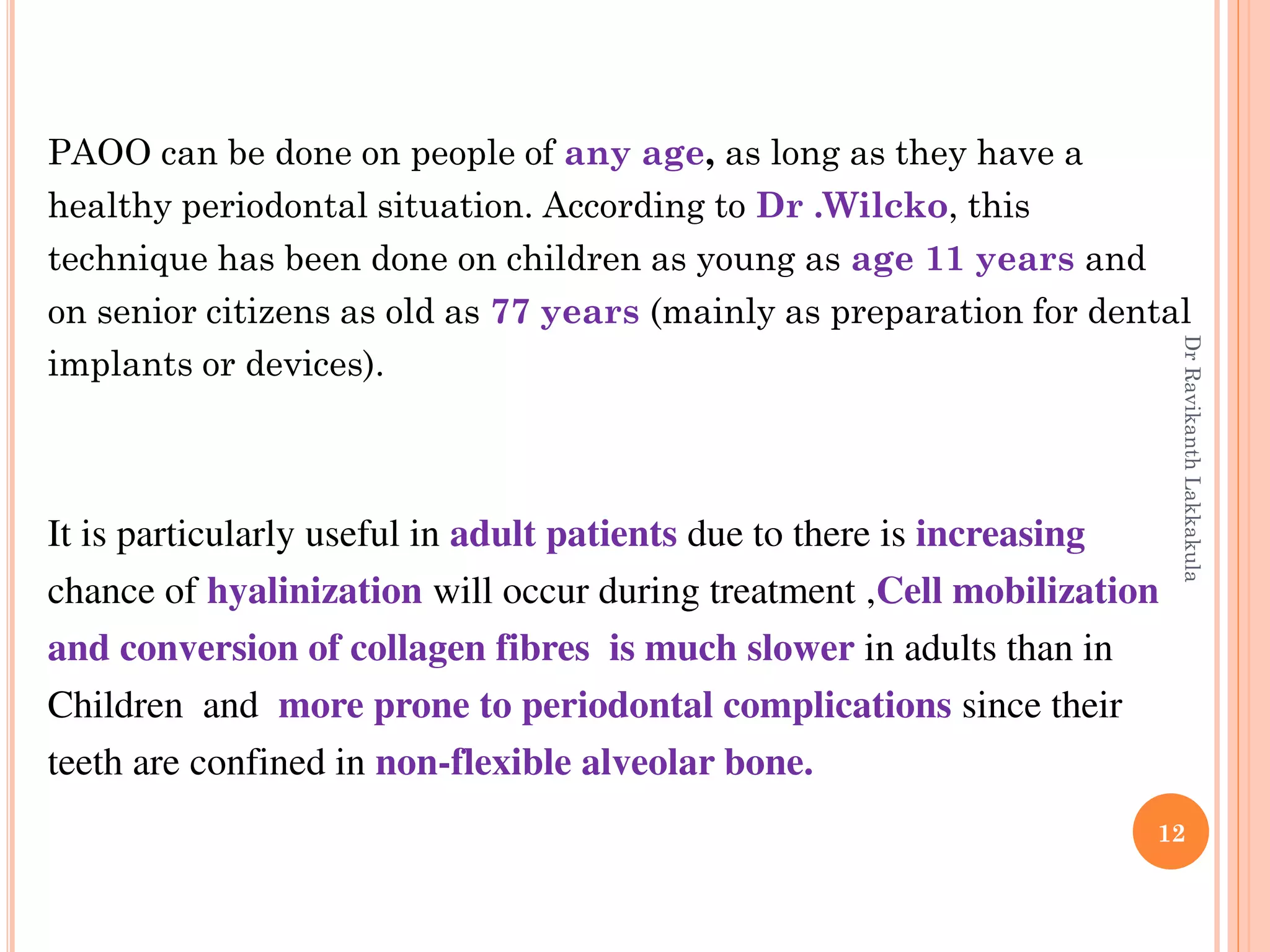 Periodontally accelerated osteogenic osthodontics | PDF