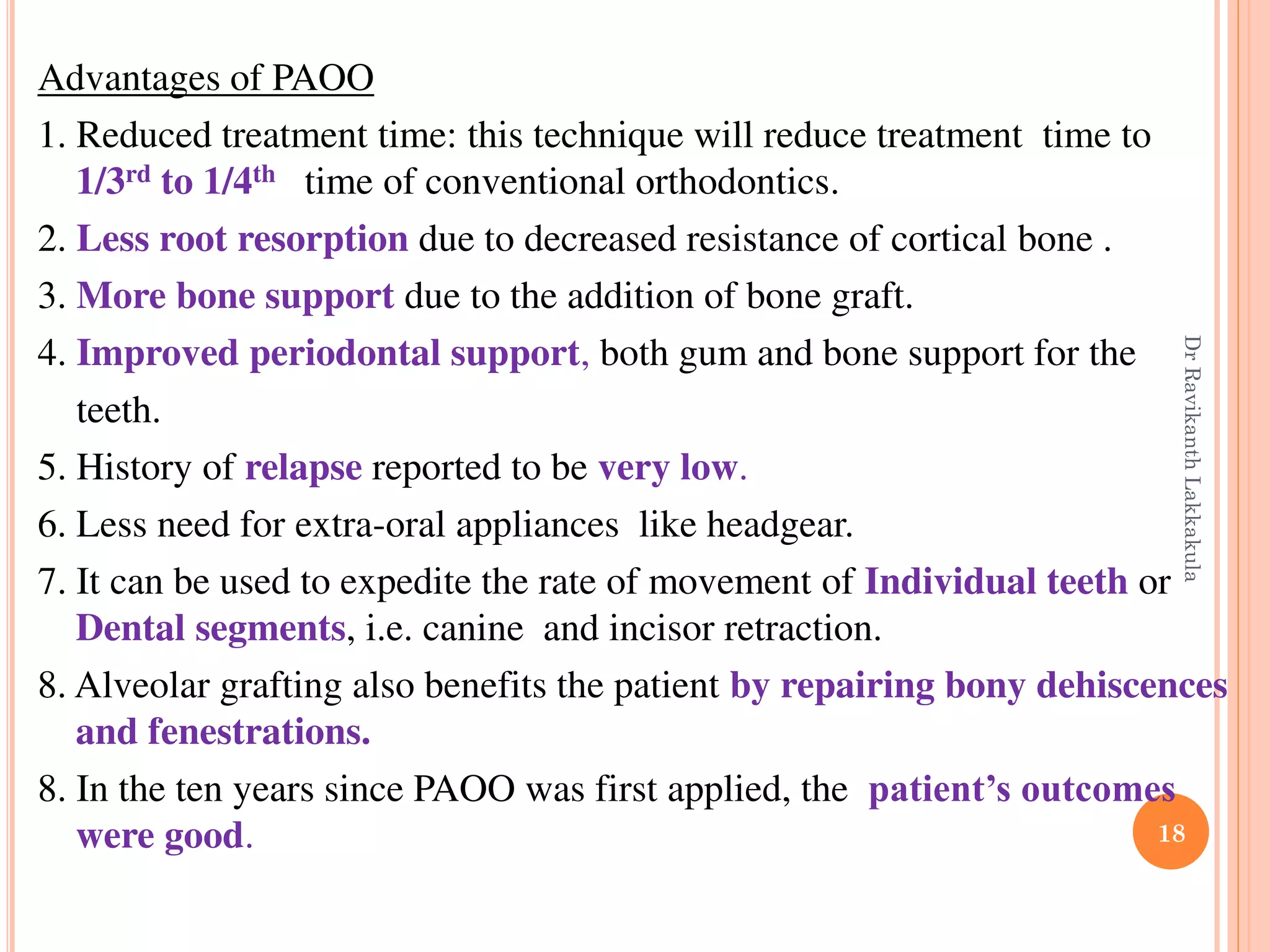 Periodontally accelerated osteogenic osthodontics | PDF