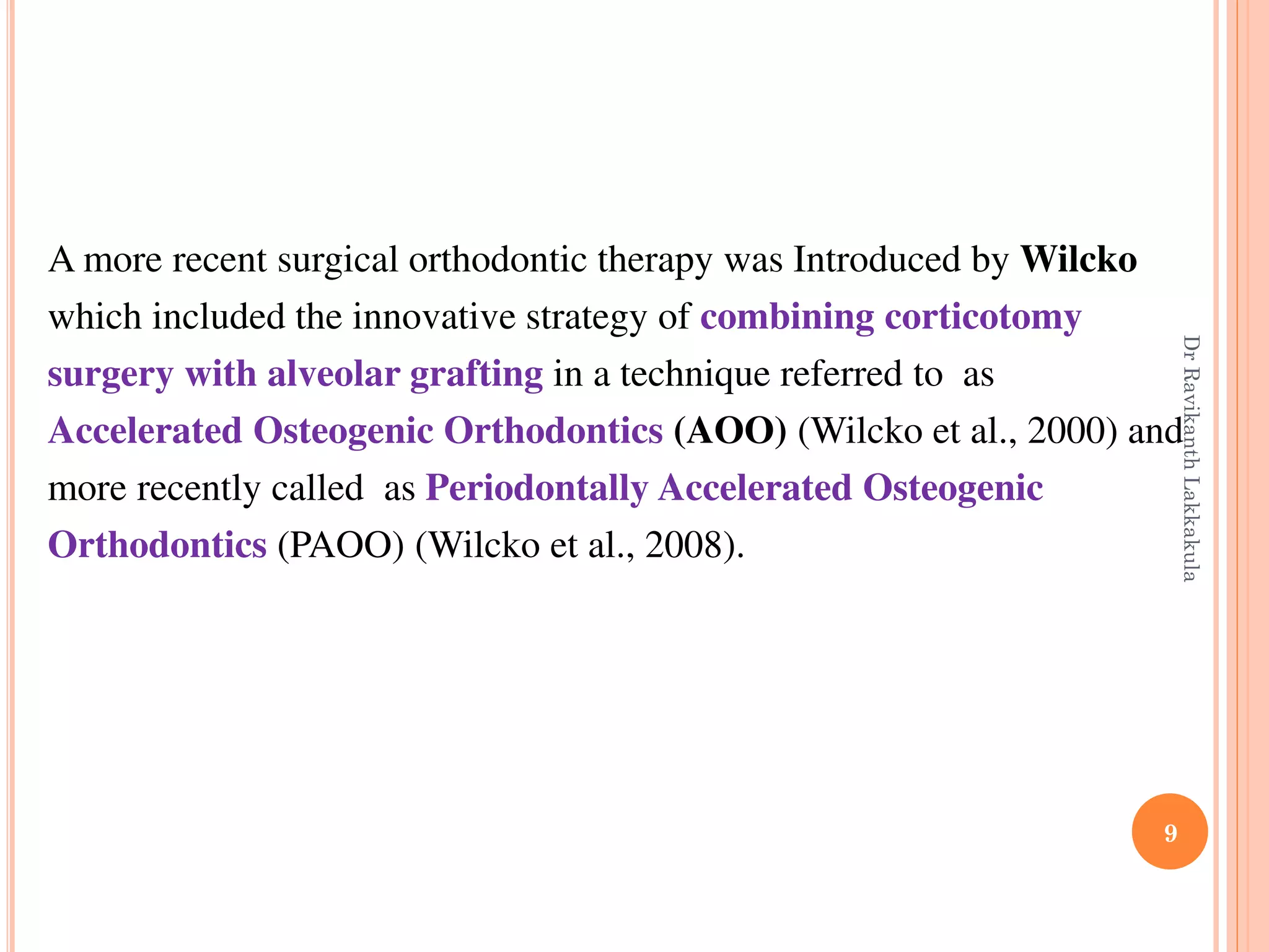 Periodontally accelerated osteogenic osthodontics | PDF