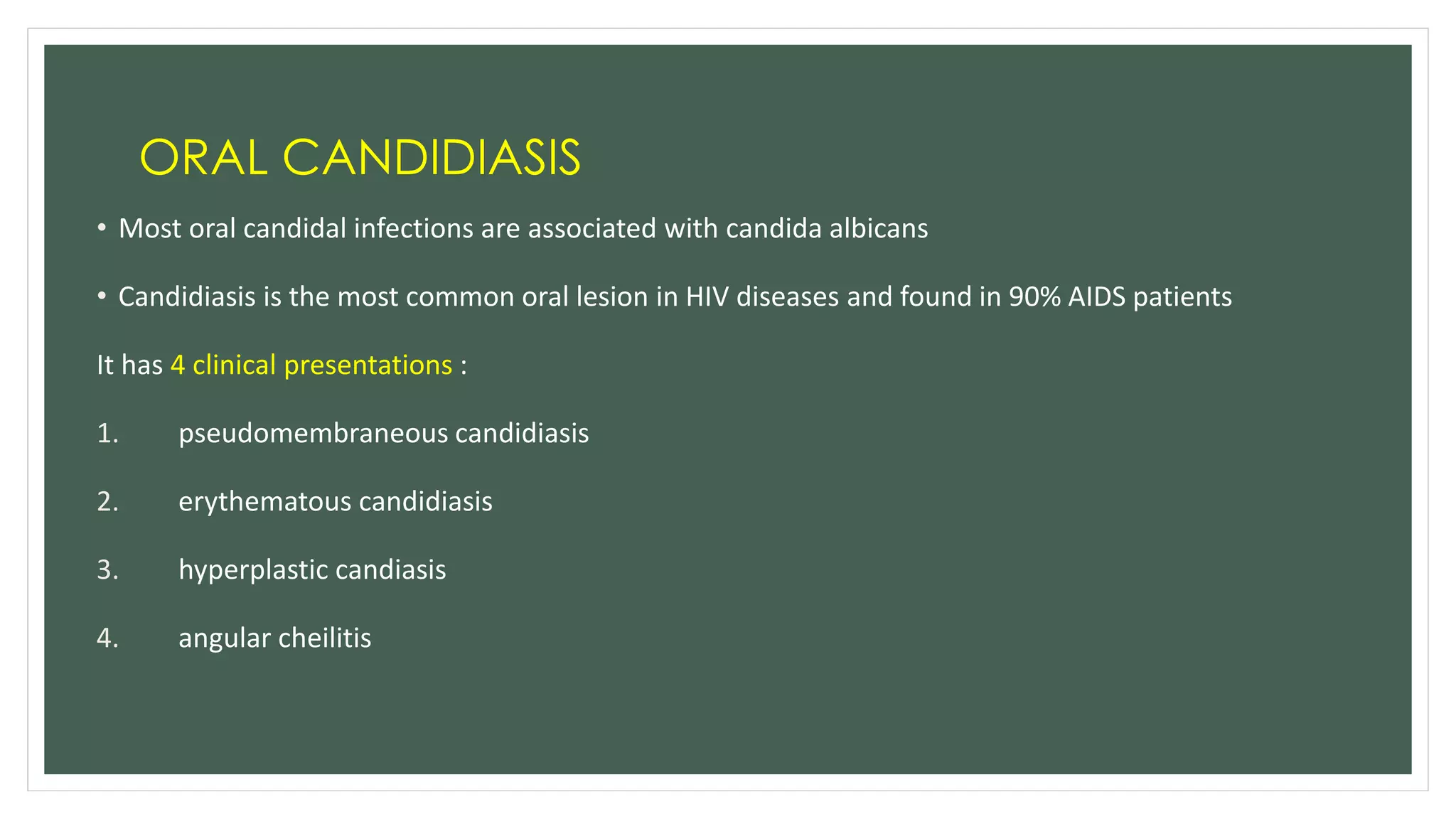 Periodontal management of HIV patients | PPTX