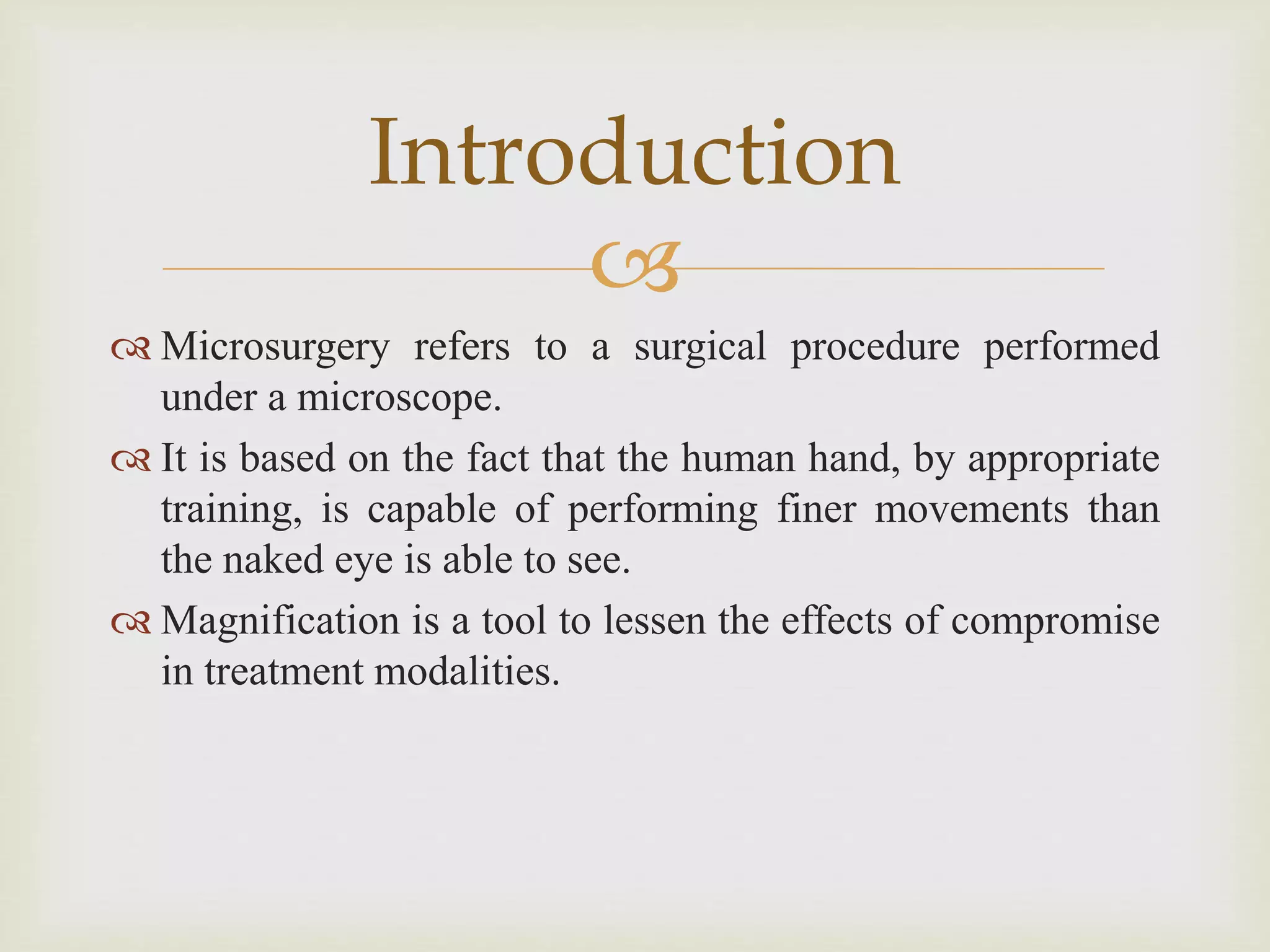 Periodontal microsurgery | PPTX