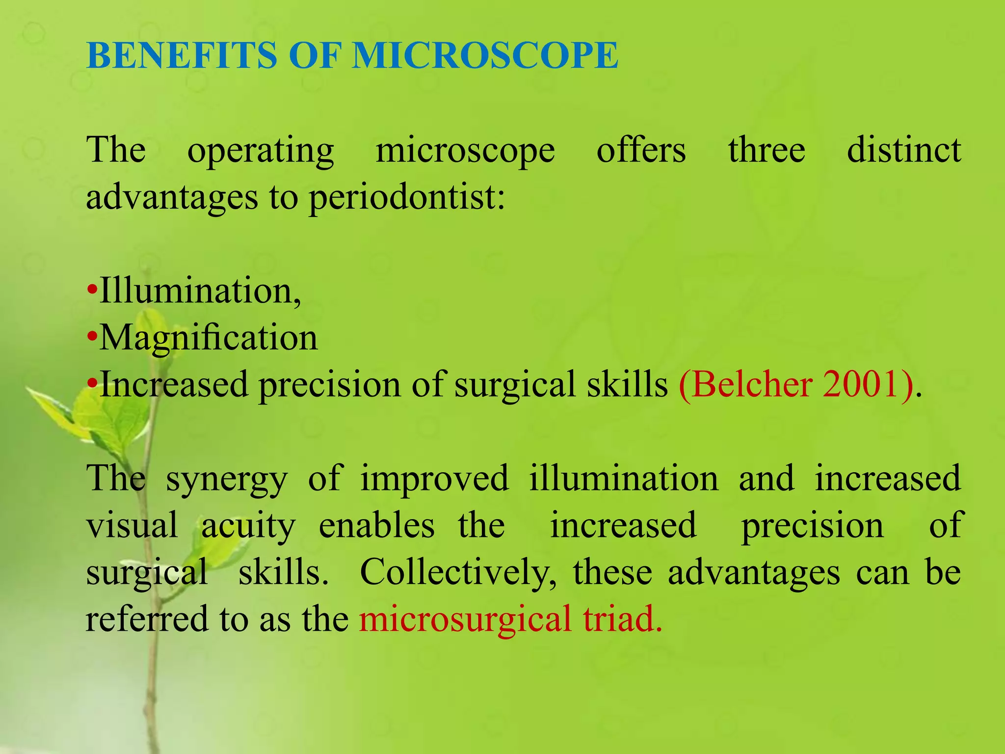 Periodontal microsurgery | PPTX
