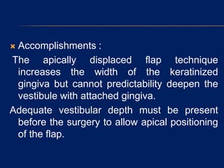 Periodontal plastic and esthetic surgery | PPTX