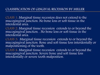 Periodontal plastic and esthetic surgery | PPTX