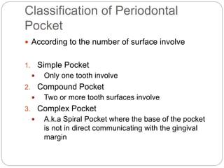 Periodontal pocket activity | PPTX