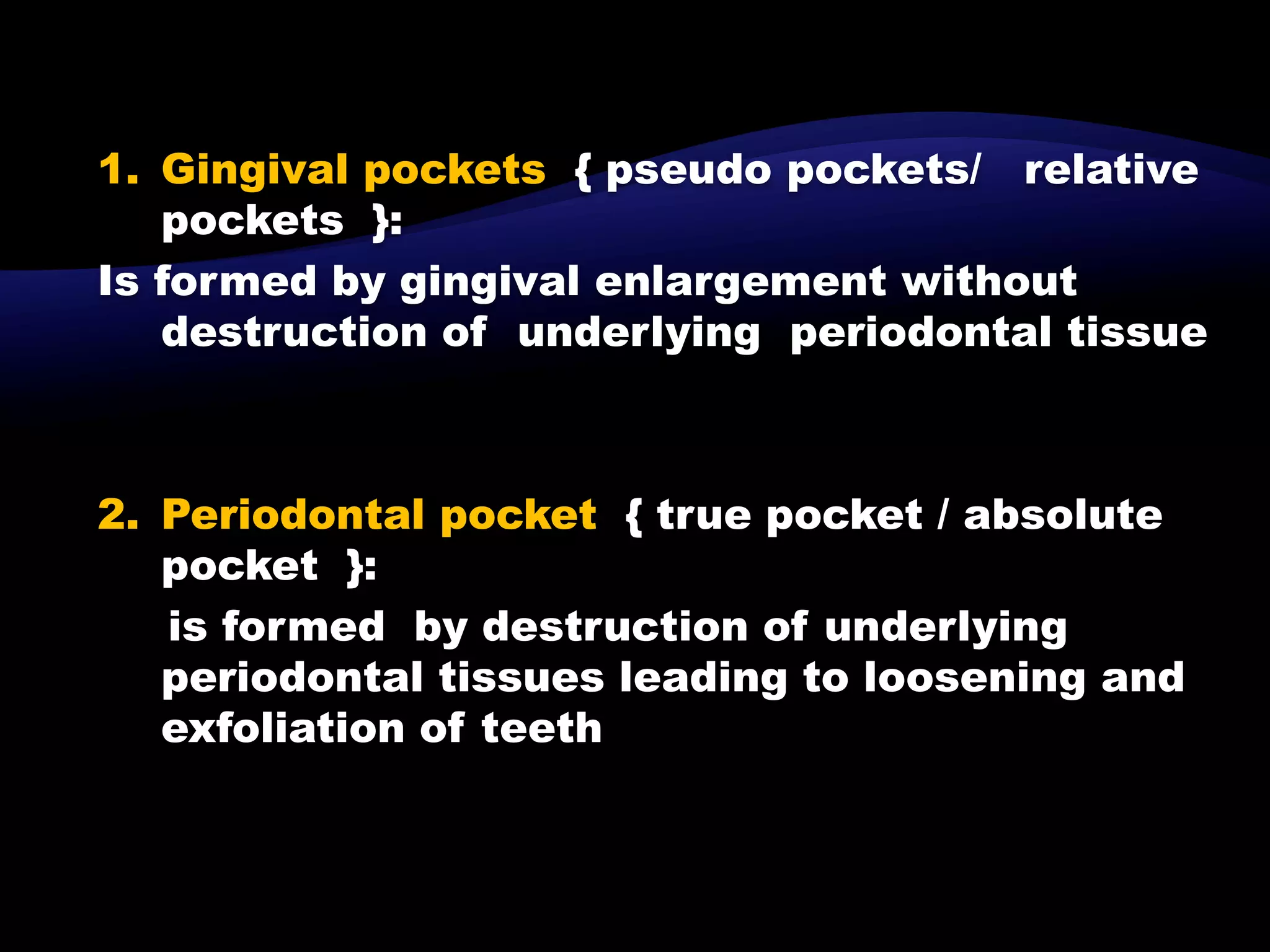 Periodontal pockets.pptx
