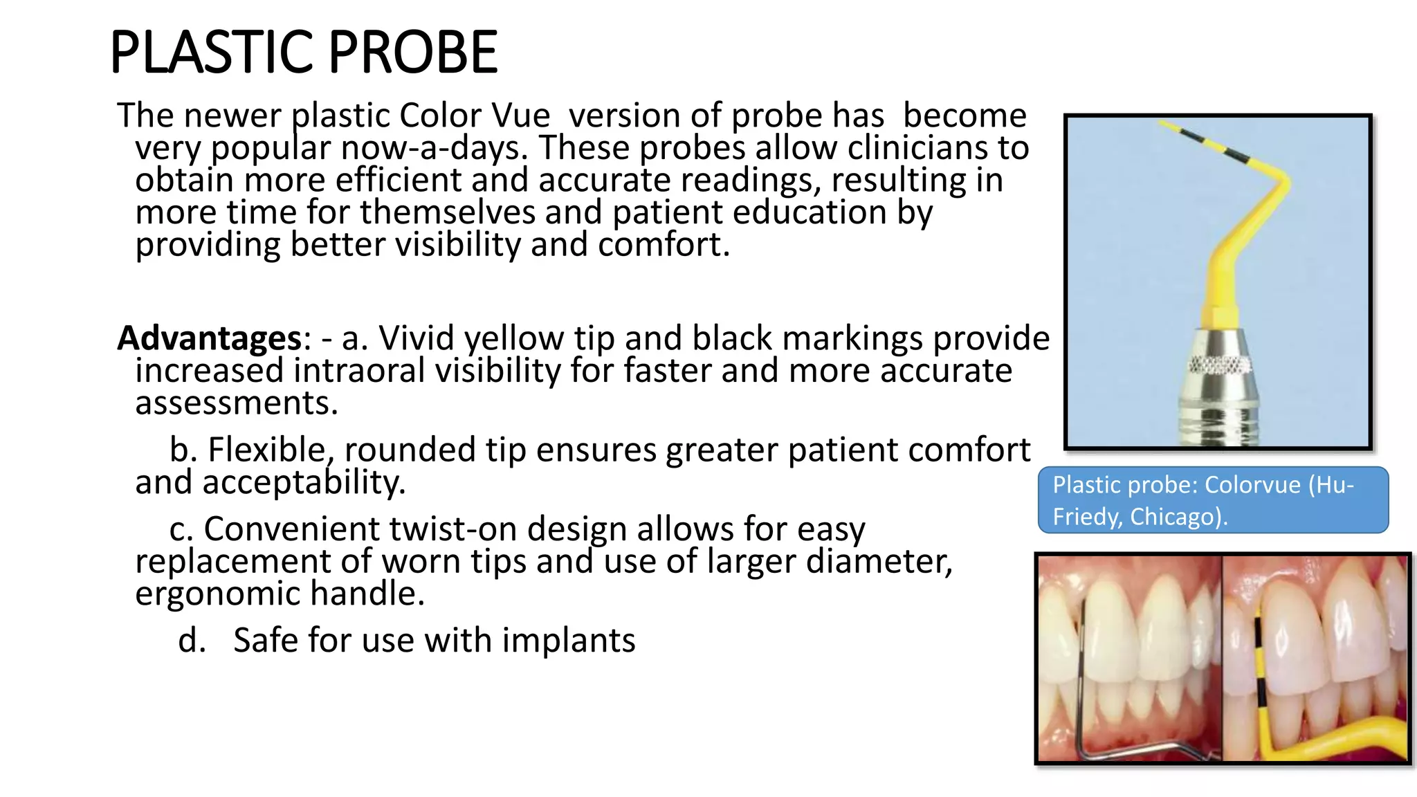 Periodontal probe | PPTX