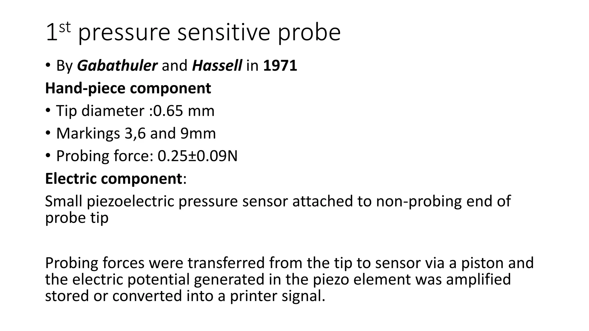 Periodontal probe | PPTX