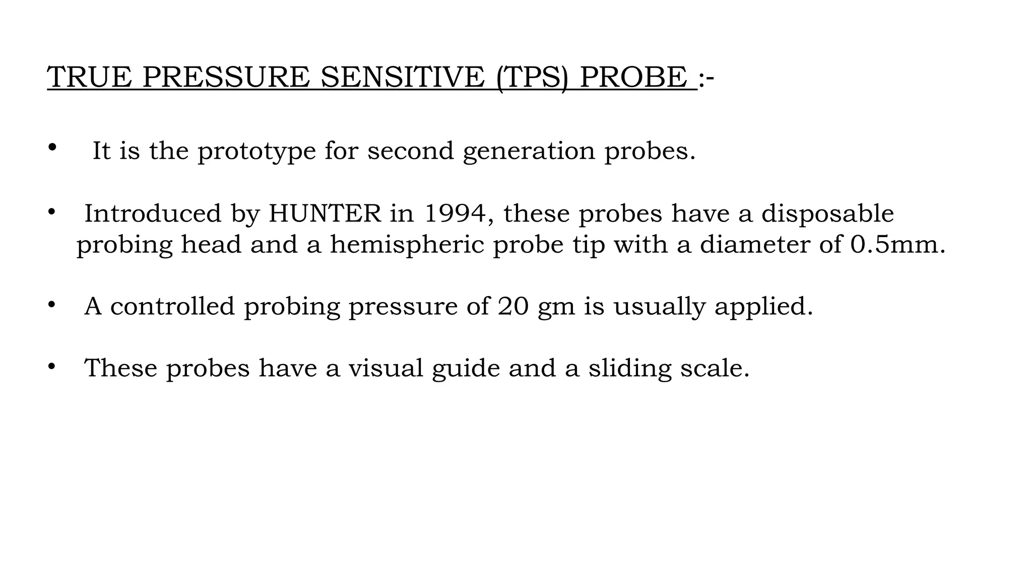PERIODONTAL PROBE.instrumental presentation pptx | PPTX | Oral care ...