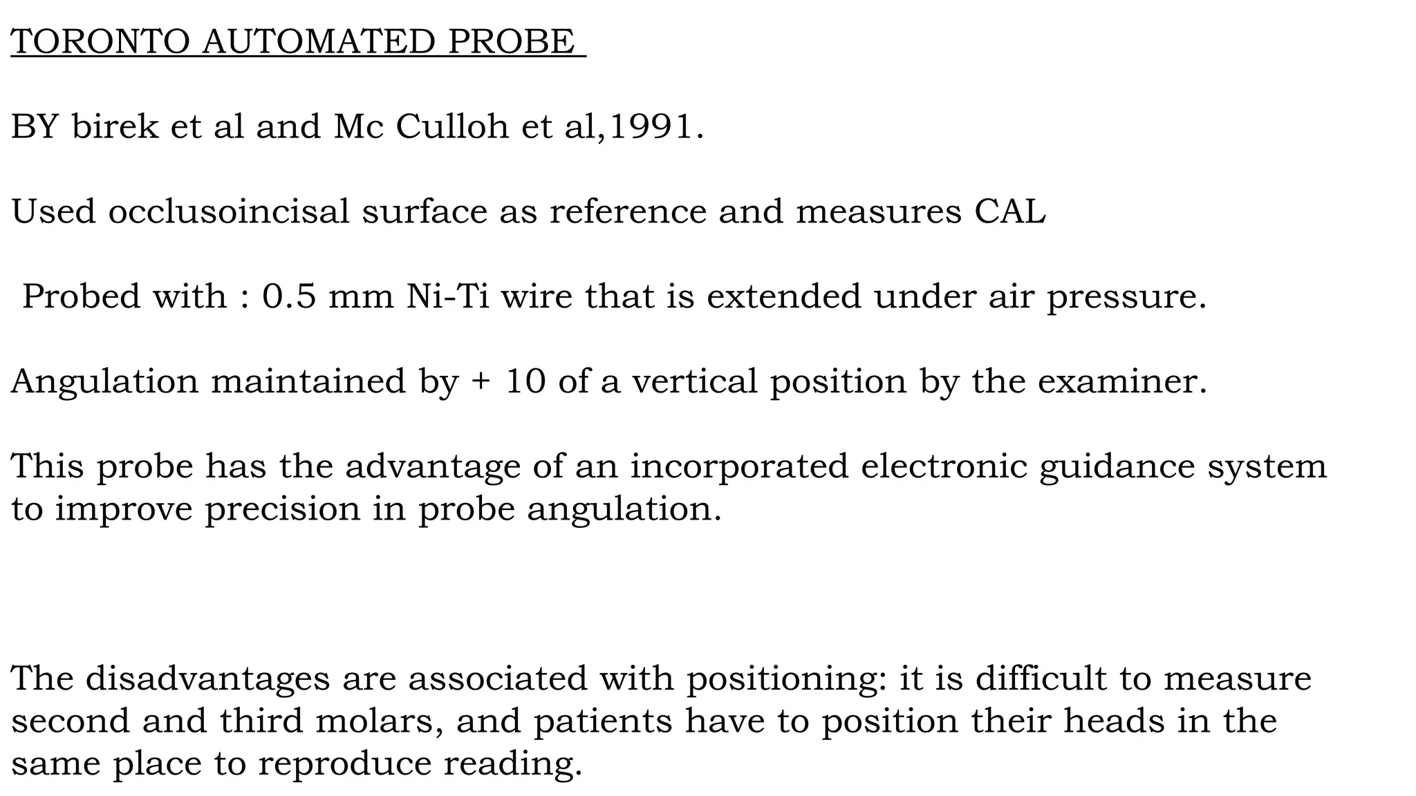PERIODONTAL PROBE.instrumental presentation pptx | PPT