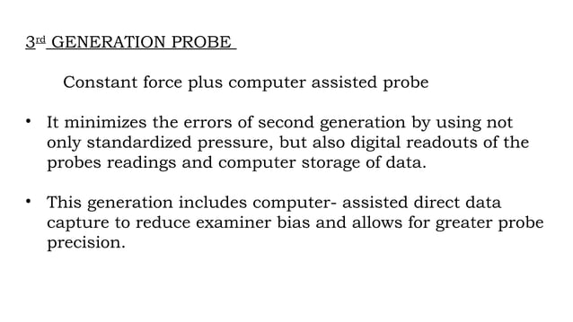 PERIODONTAL PROBE.instrumental presentation pptx | PPT