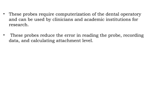 PERIODONTAL PROBE.instrumental presentation pptx | PPT