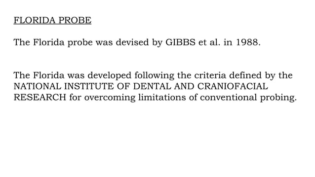PERIODONTAL PROBE.instrumental presentation pptx | PPT