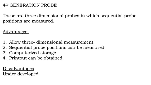 PERIODONTAL PROBE.instrumental presentation pptx | PPT