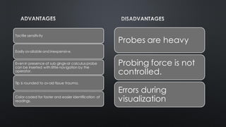 Periodontal probe and explorer | PDF