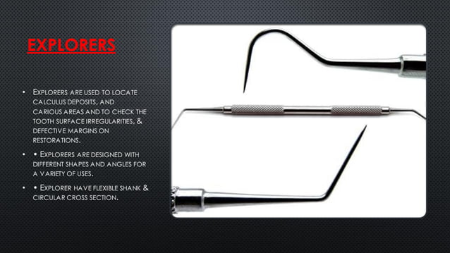 Periodontal probe and explorer | PDF
