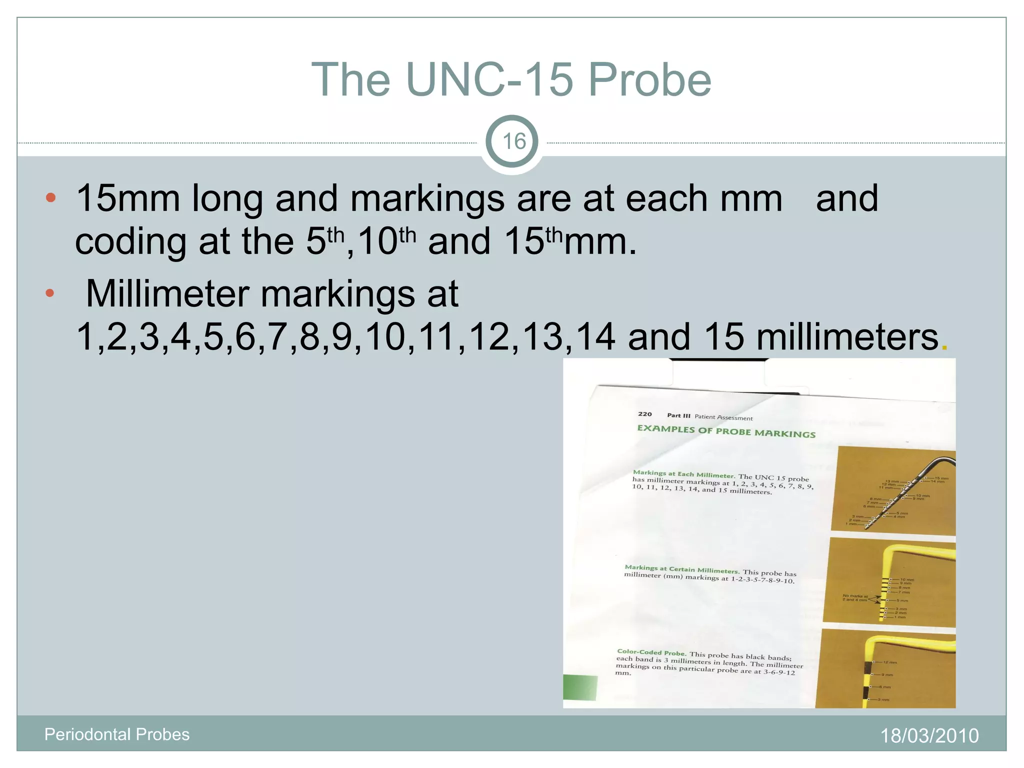 Periodontal probes | PPT