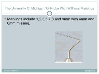 Periodontal probes | PPT