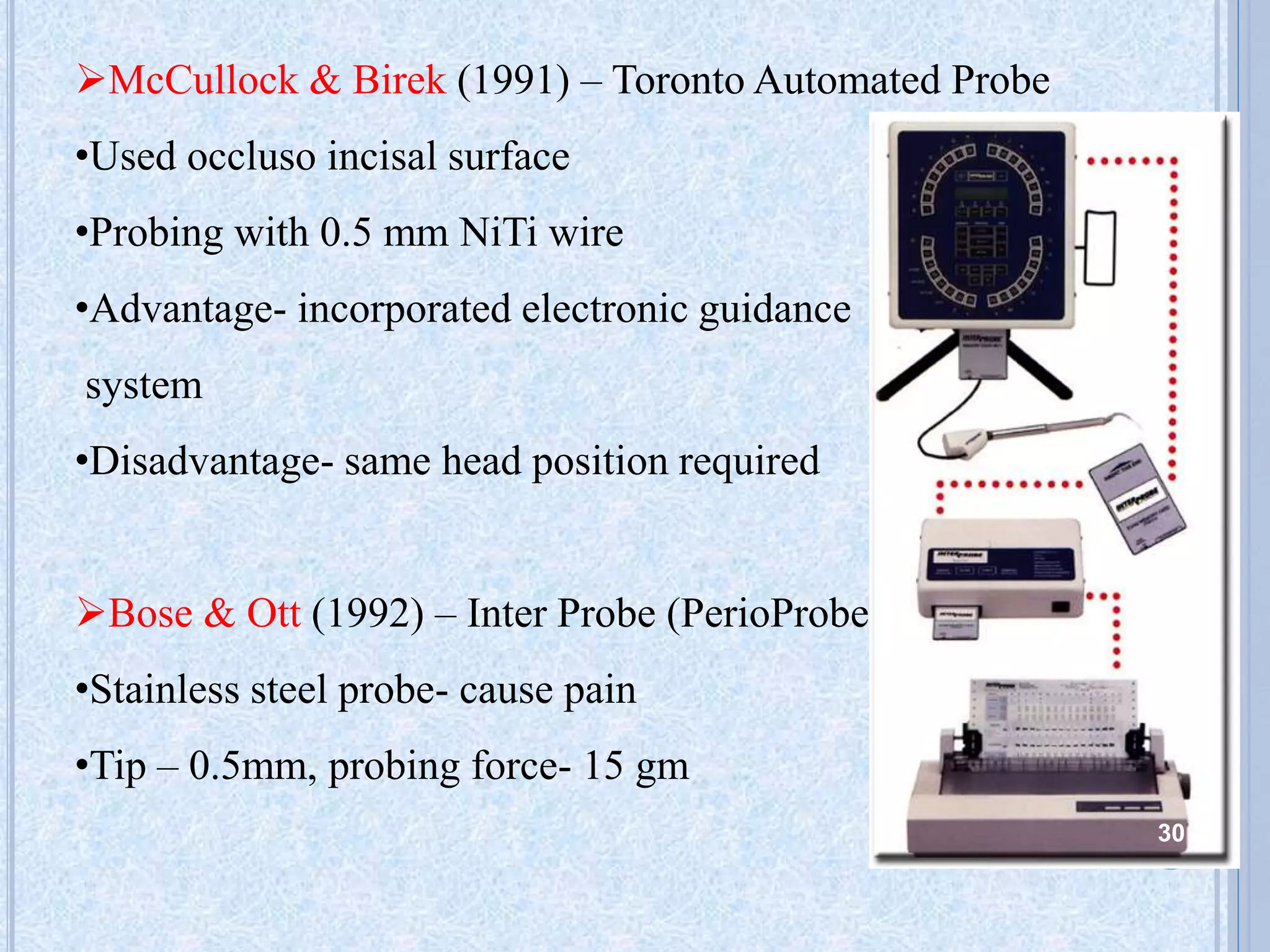 Periodontal probes | PPTX