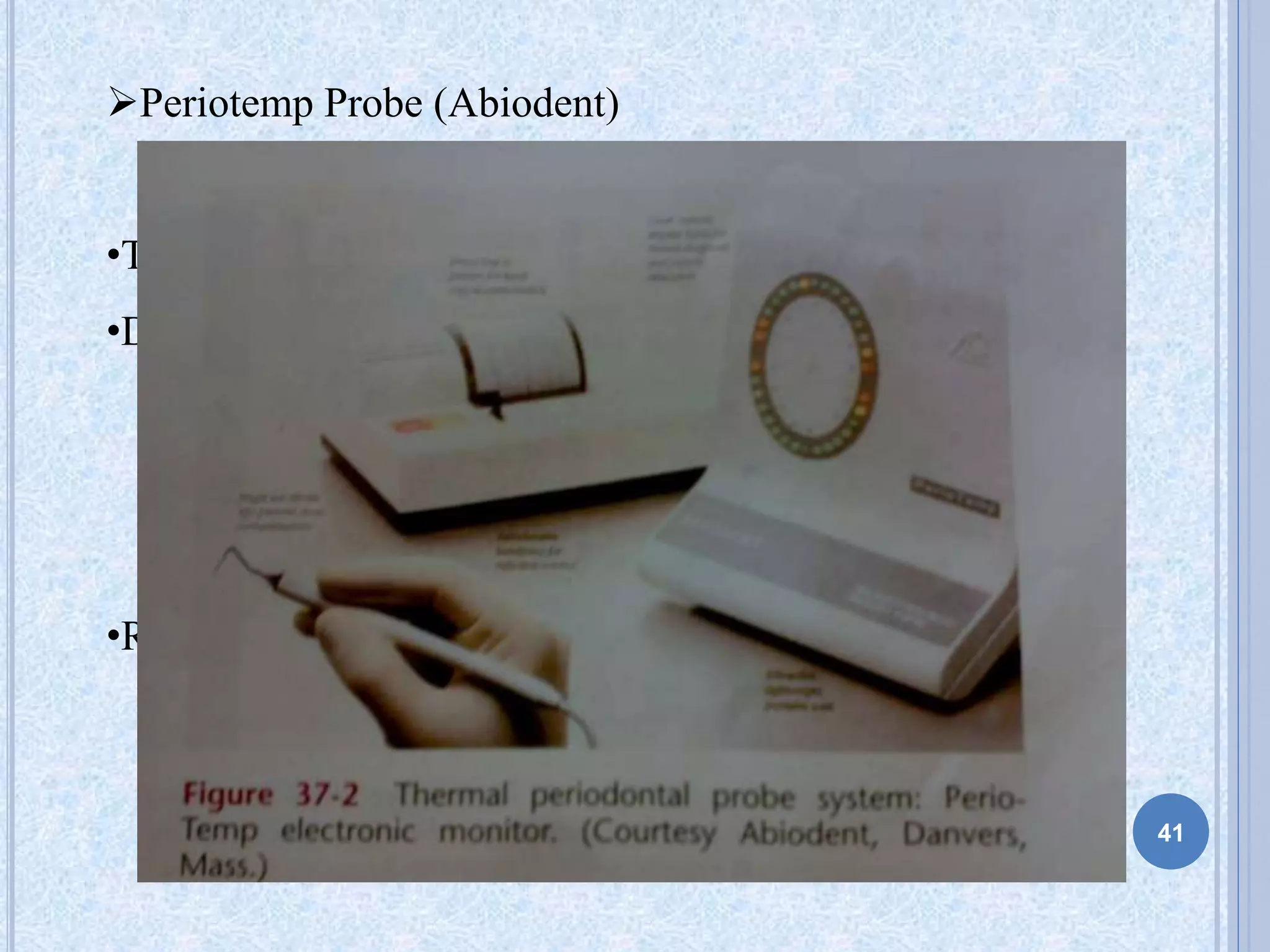 Periodontal probes | PPTX