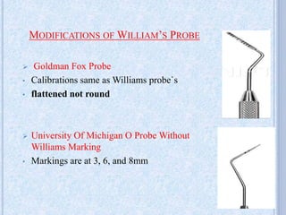 Periodontal probes | PPTX