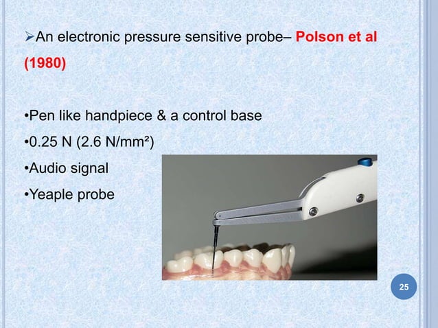 Periodontal probes | PPTX | Oral care | Personal Care