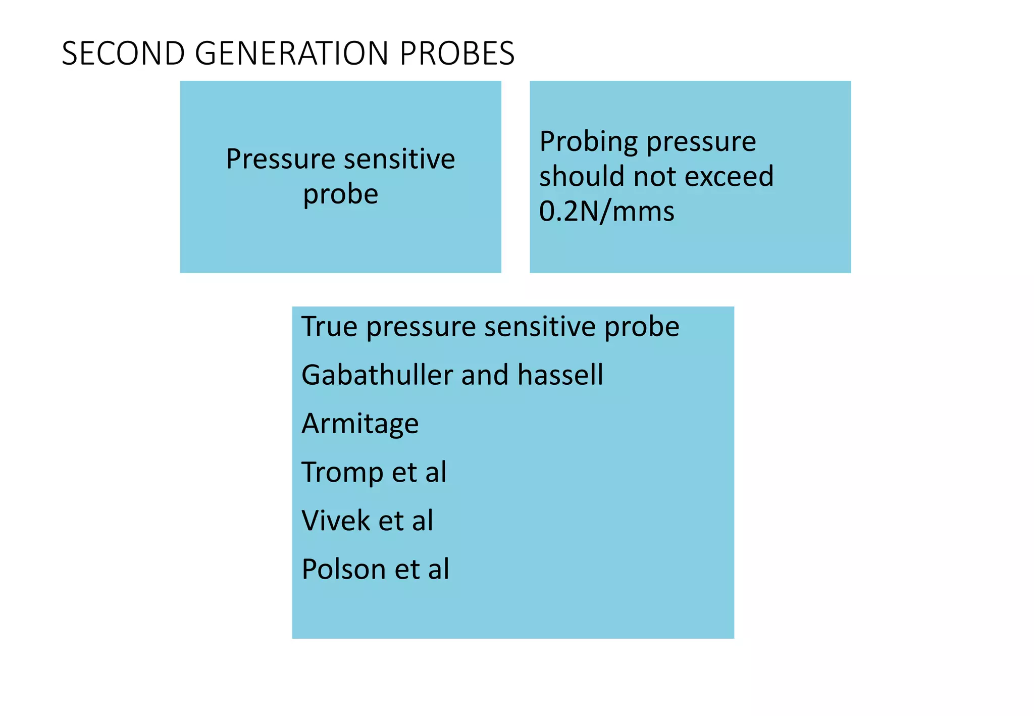 Periodontal probes | PPTX