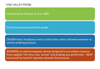 Periodontal probes | PPTX