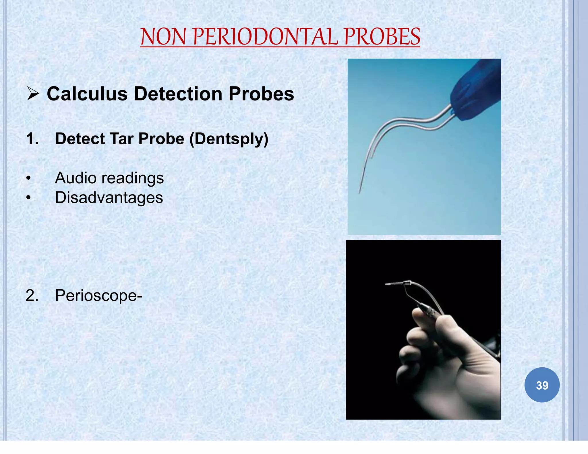 Periodontal Probes | PDF