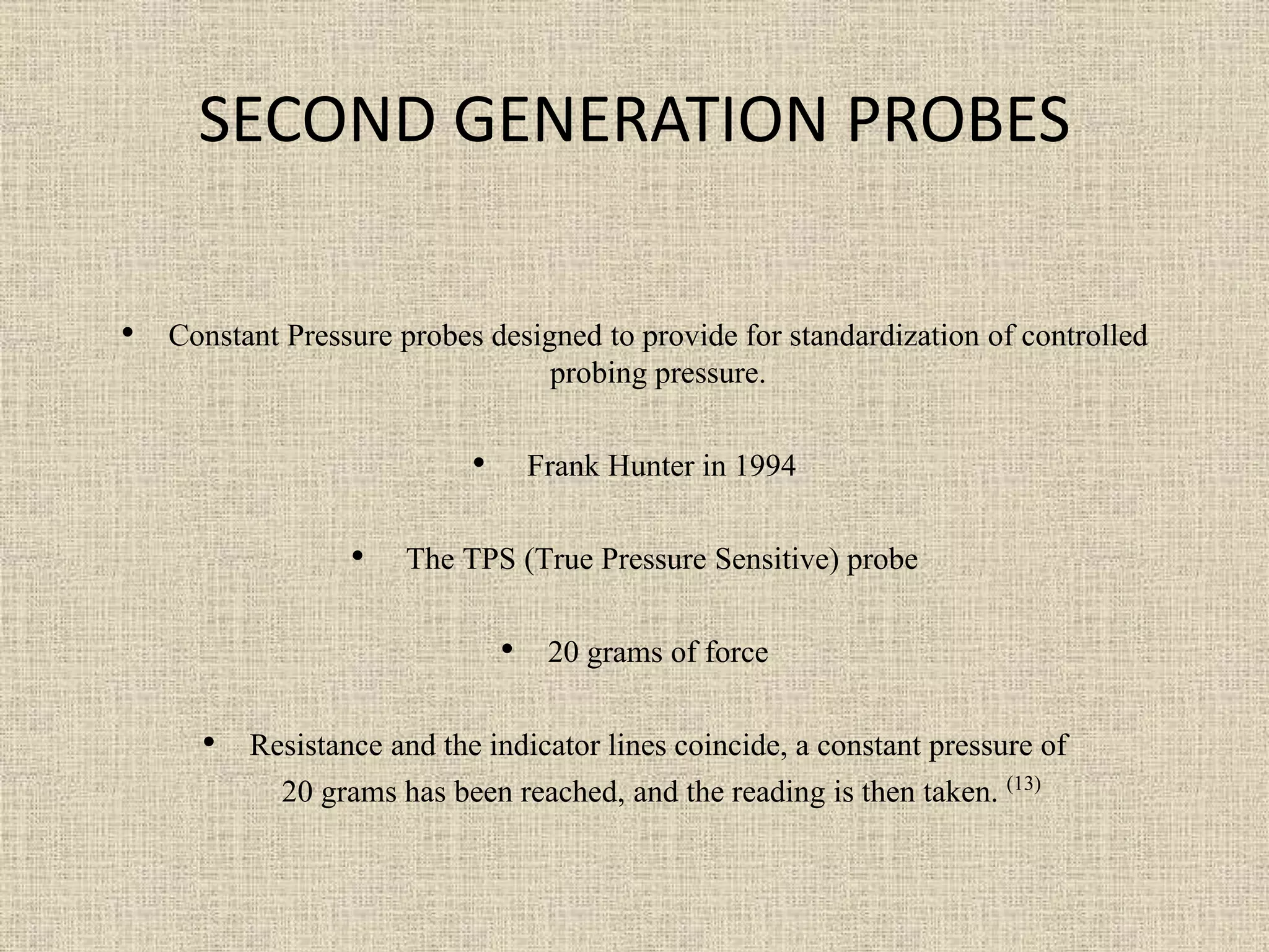 Periodontal probing and techniques | PPTX