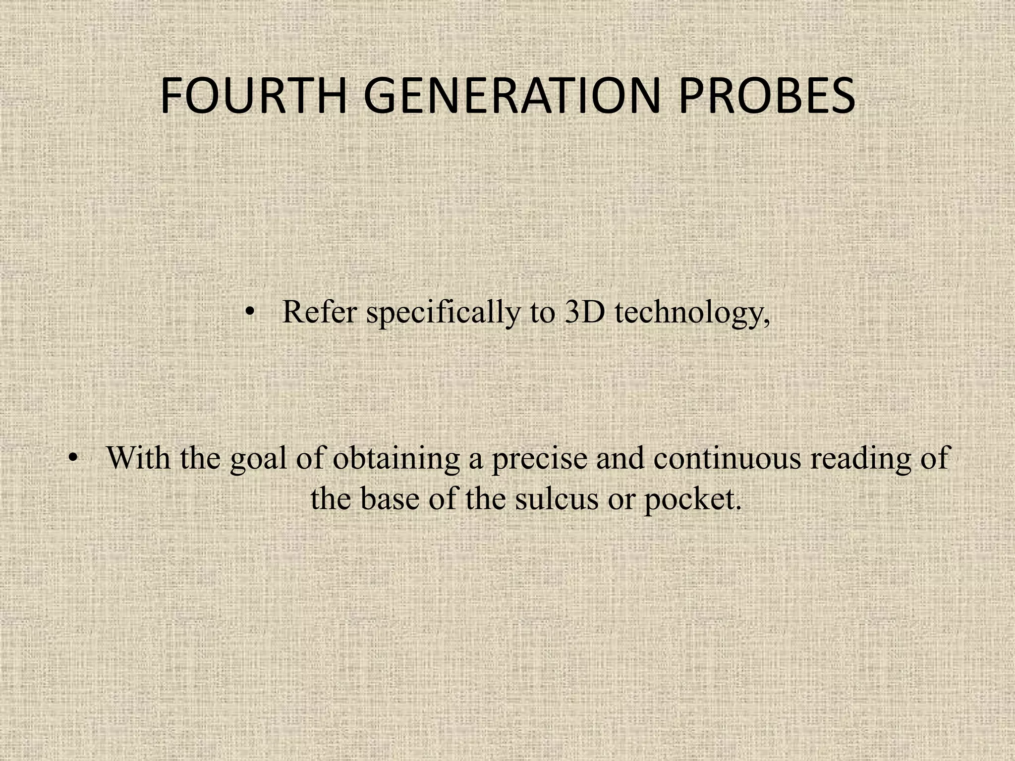 Periodontal probing and techniques | PPTX