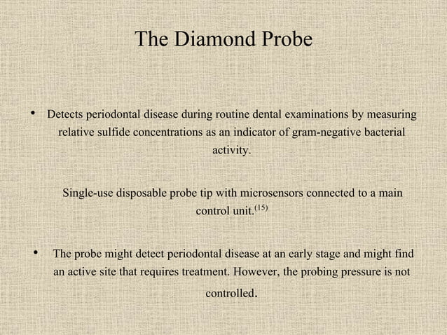 Periodontal probing and techniques | PPTX