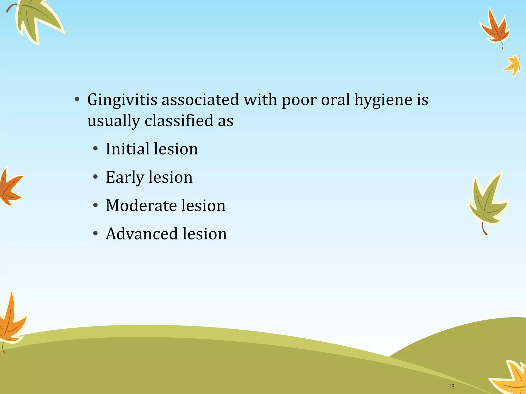 gingiva and periodontal problems in children | PPTX