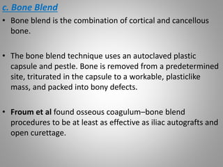 Periodontal regeneration | PPTX