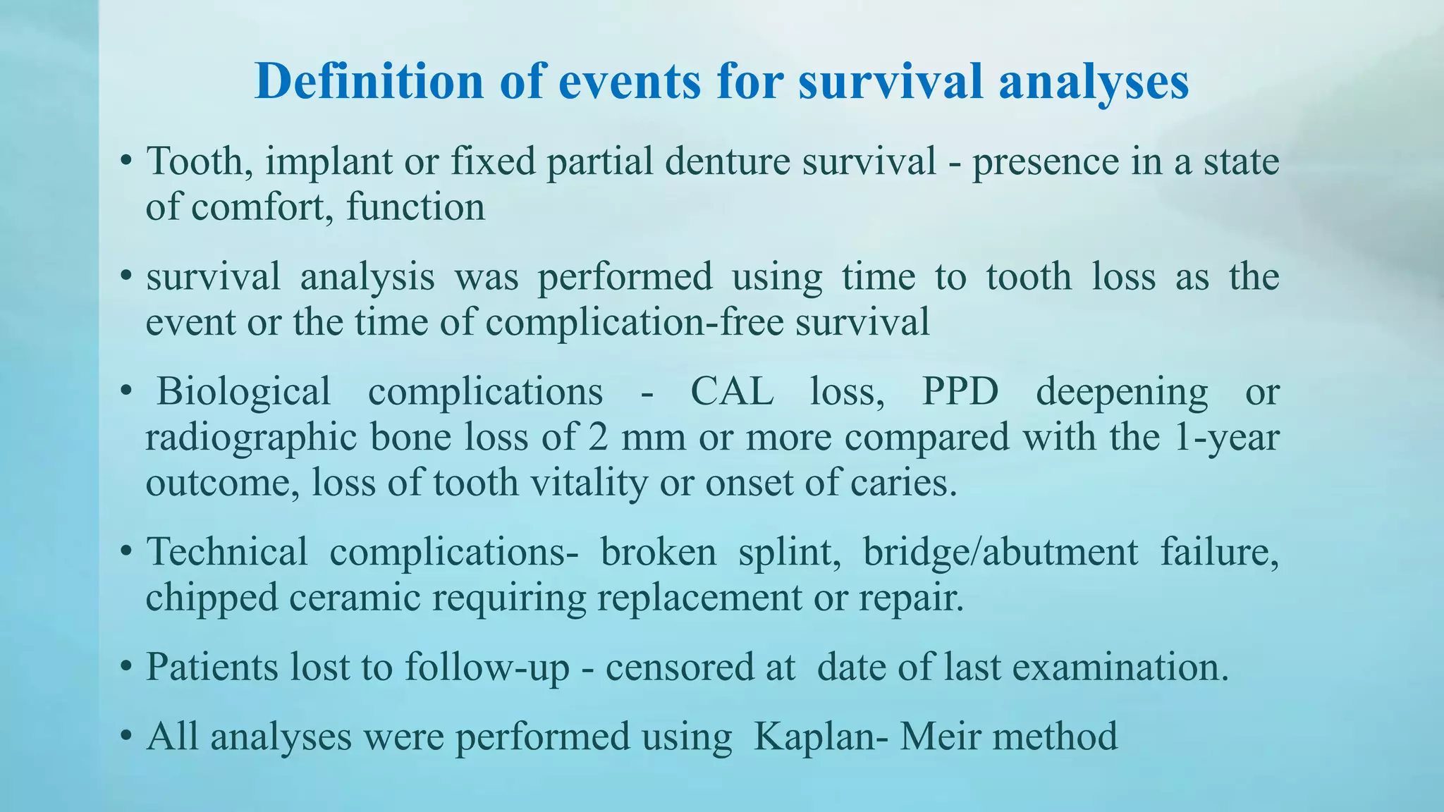 Periodontal regeneration versus extraction and dental implant or ...
