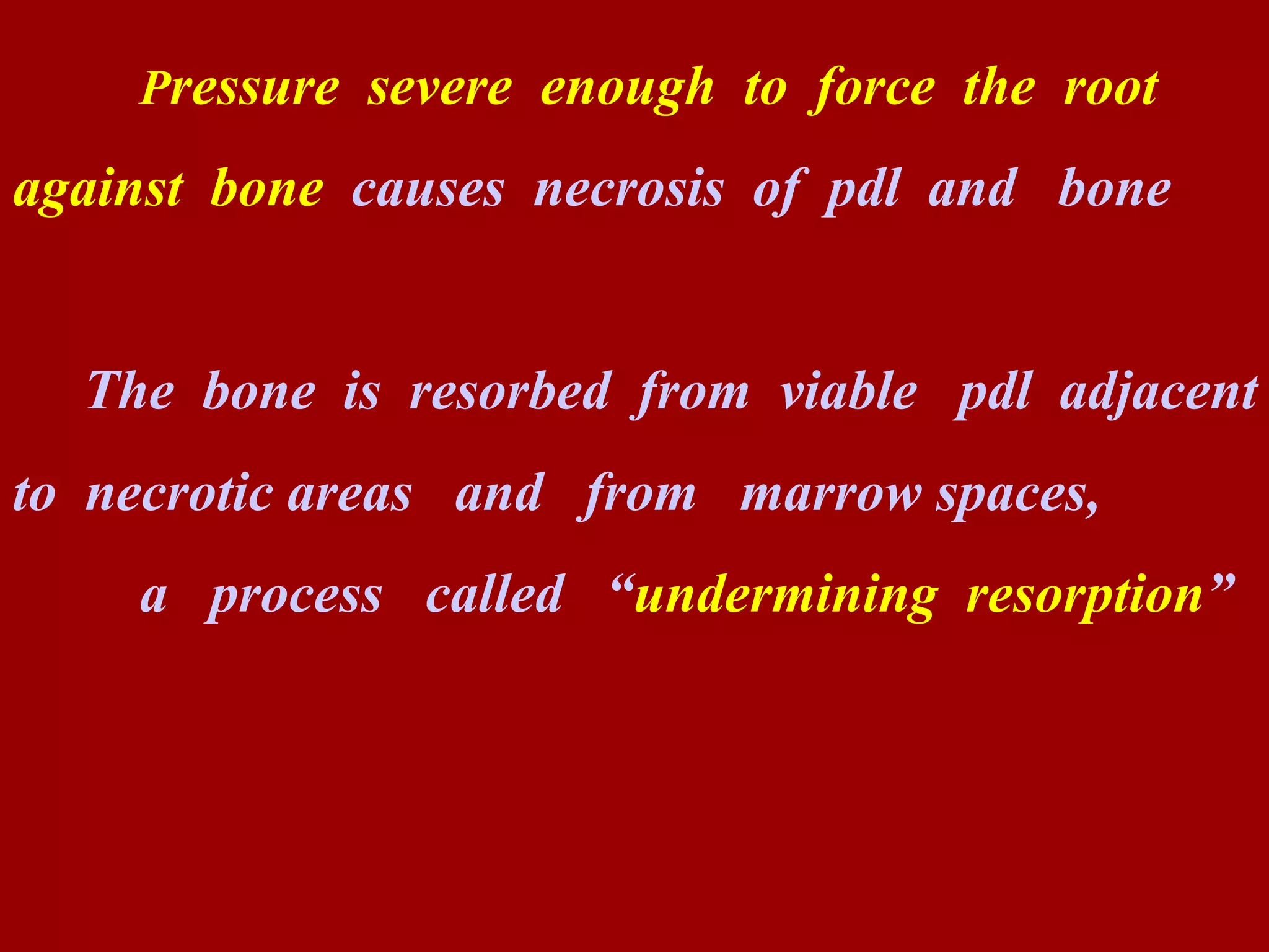 PERIODONTAL RESPONSE TO EXTERNAL FORCES.ppt