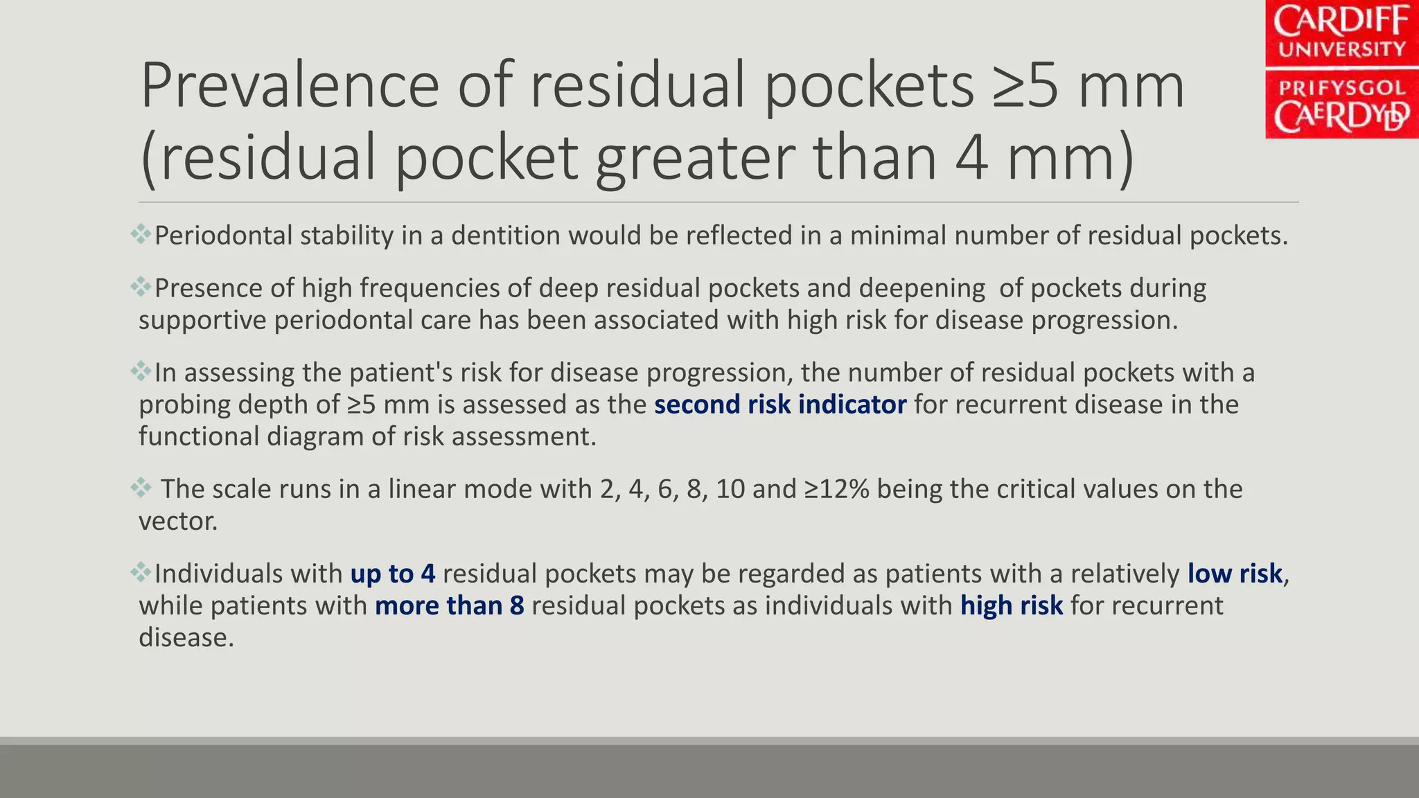 Periodontal risk & making risk assessment | PPTX