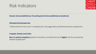 Periodontal risk & making risk assessment | PPTX