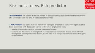Periodontal risk & making risk assessment | PPTX