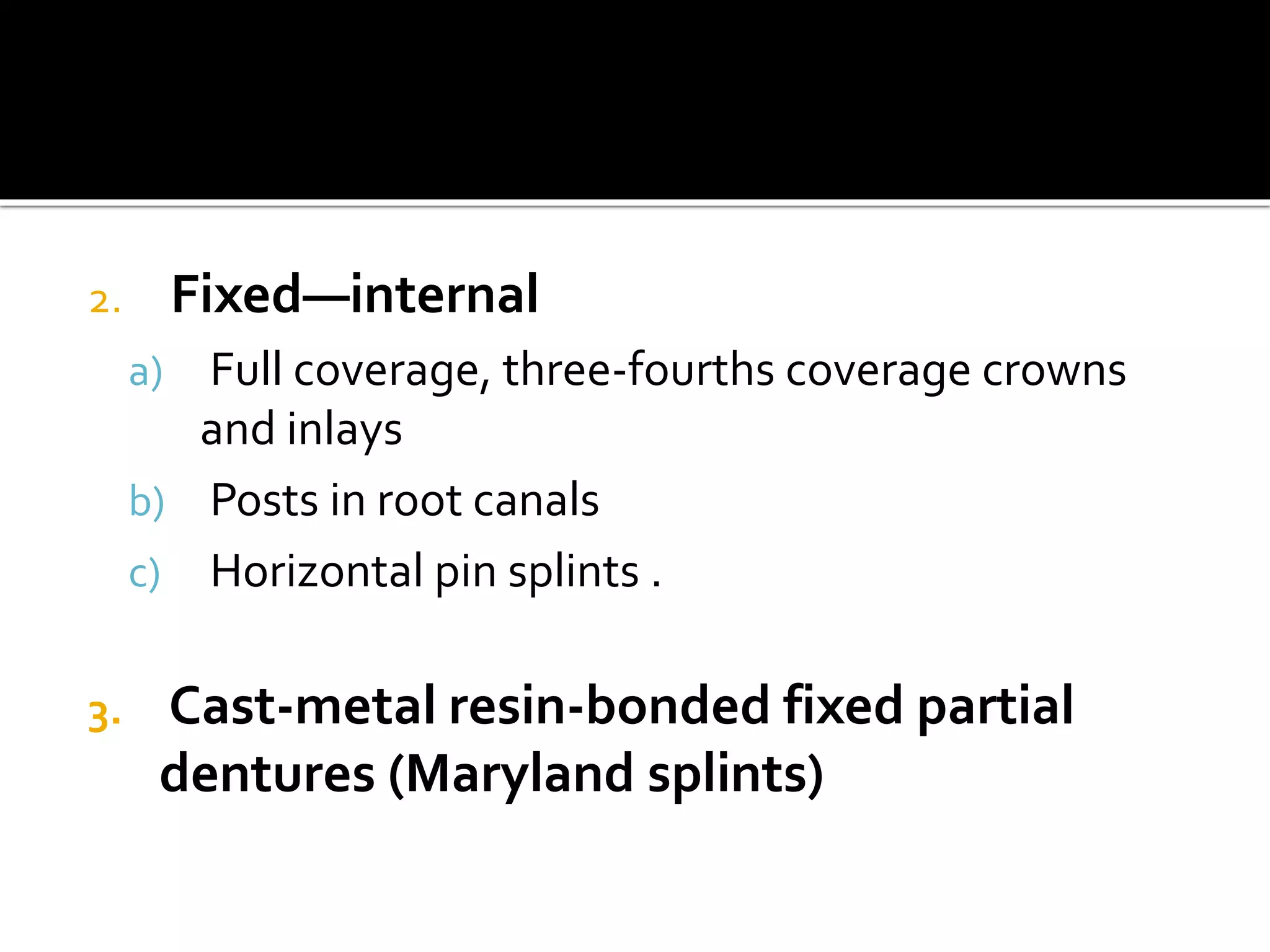 Periodontal splinting | PPTX