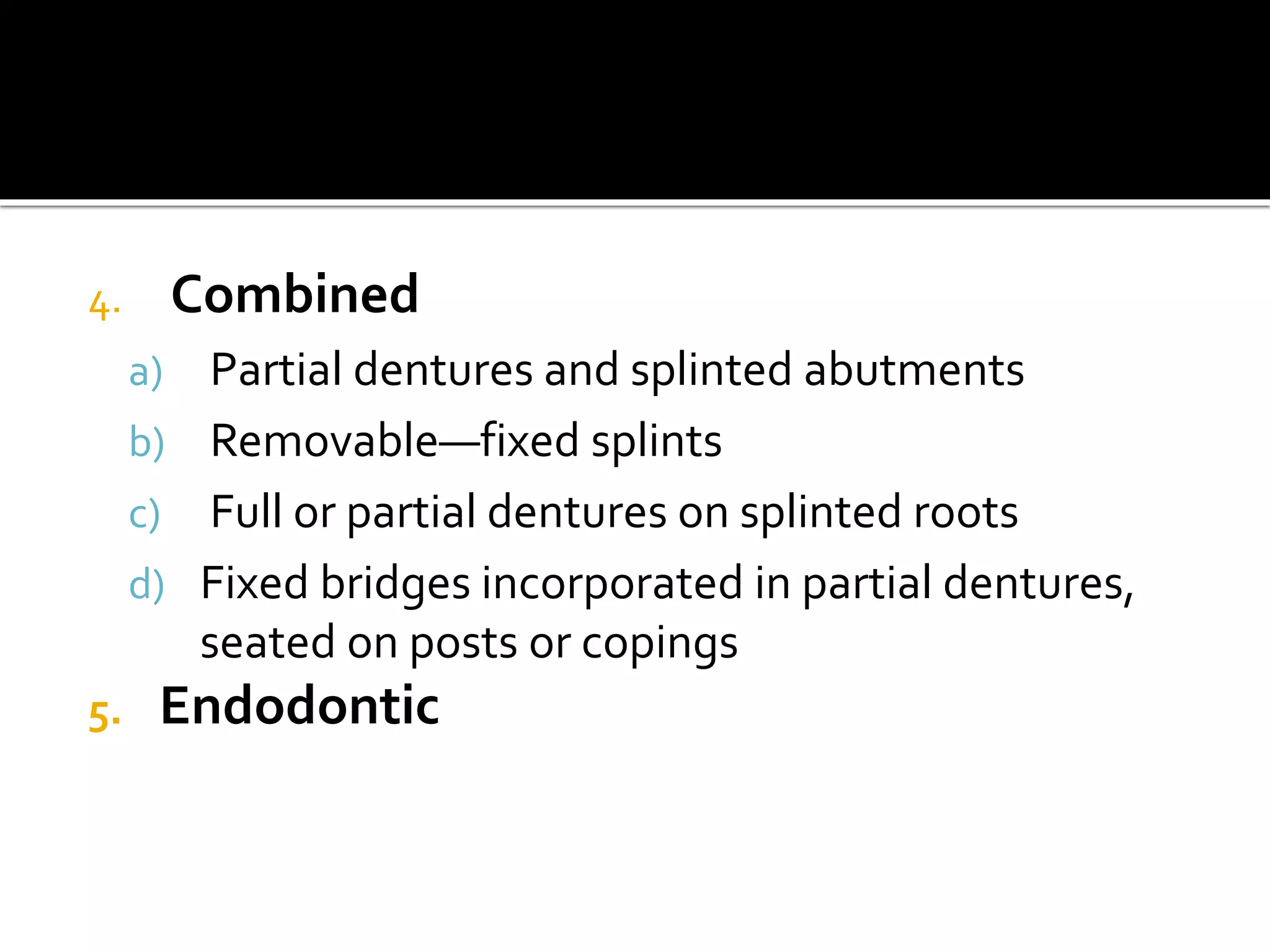 Periodontal splinting | PPTX