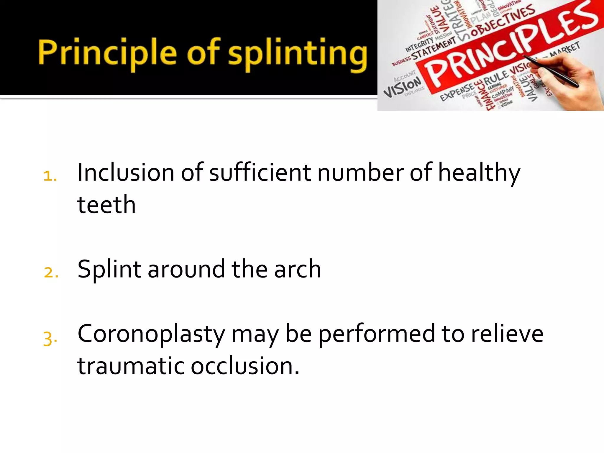 Periodontal splinting | PPTX