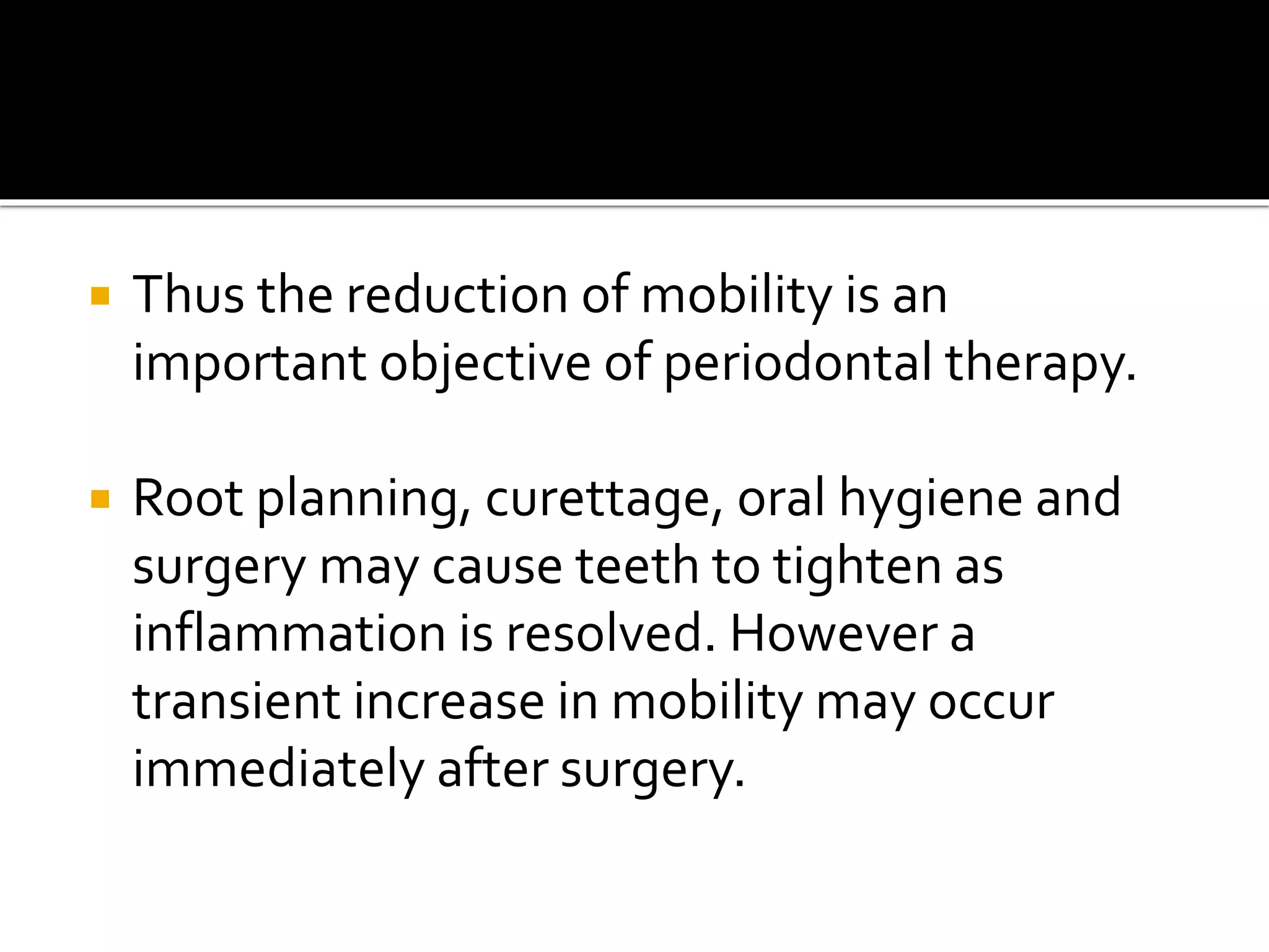 Periodontal splinting | PPTX
