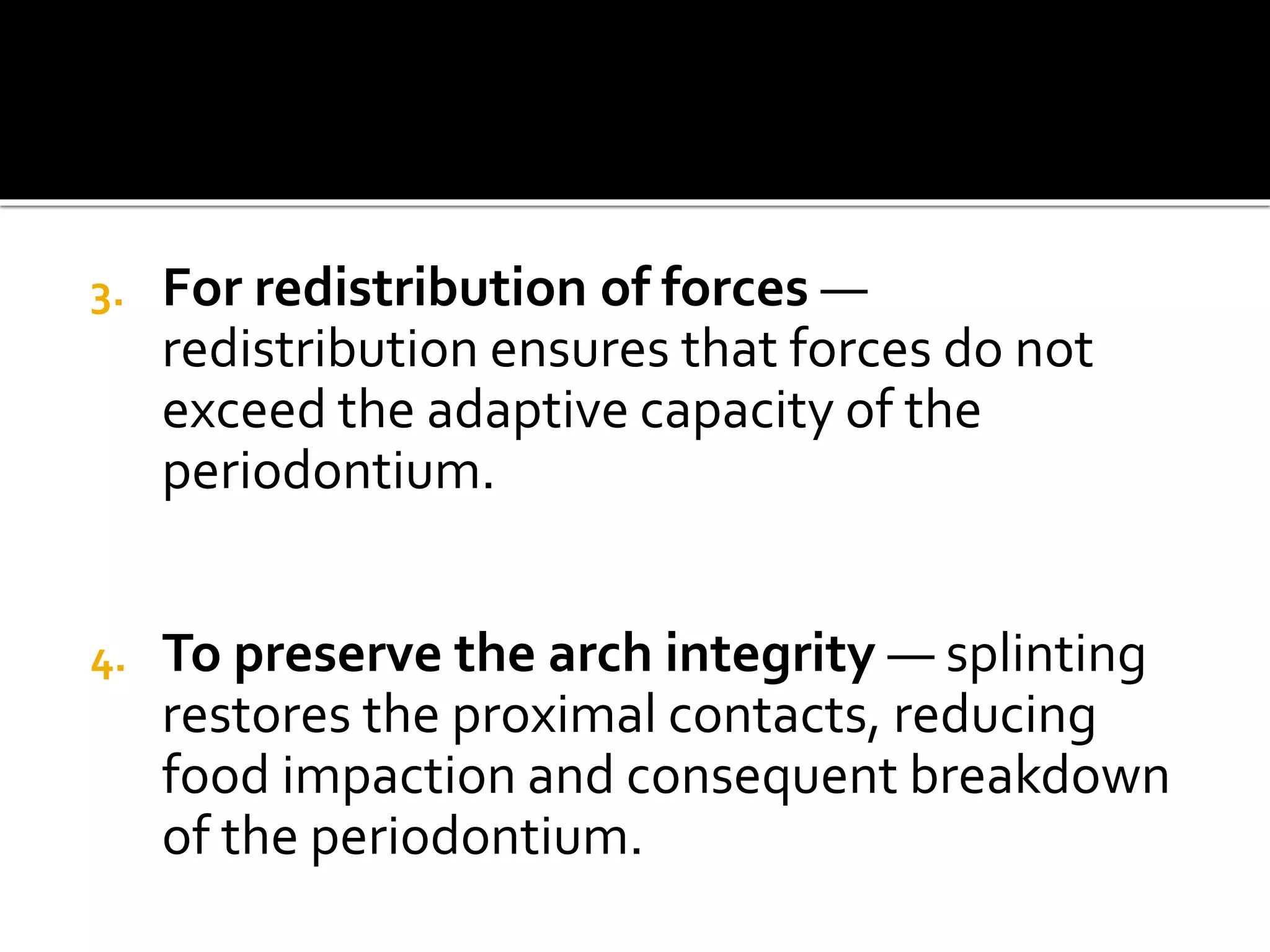 Periodontal splinting | PPTX