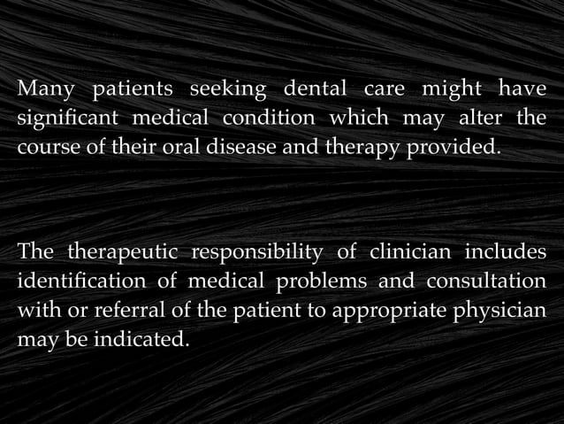 Periodontal treatment of medically compromised patients | PDF ...