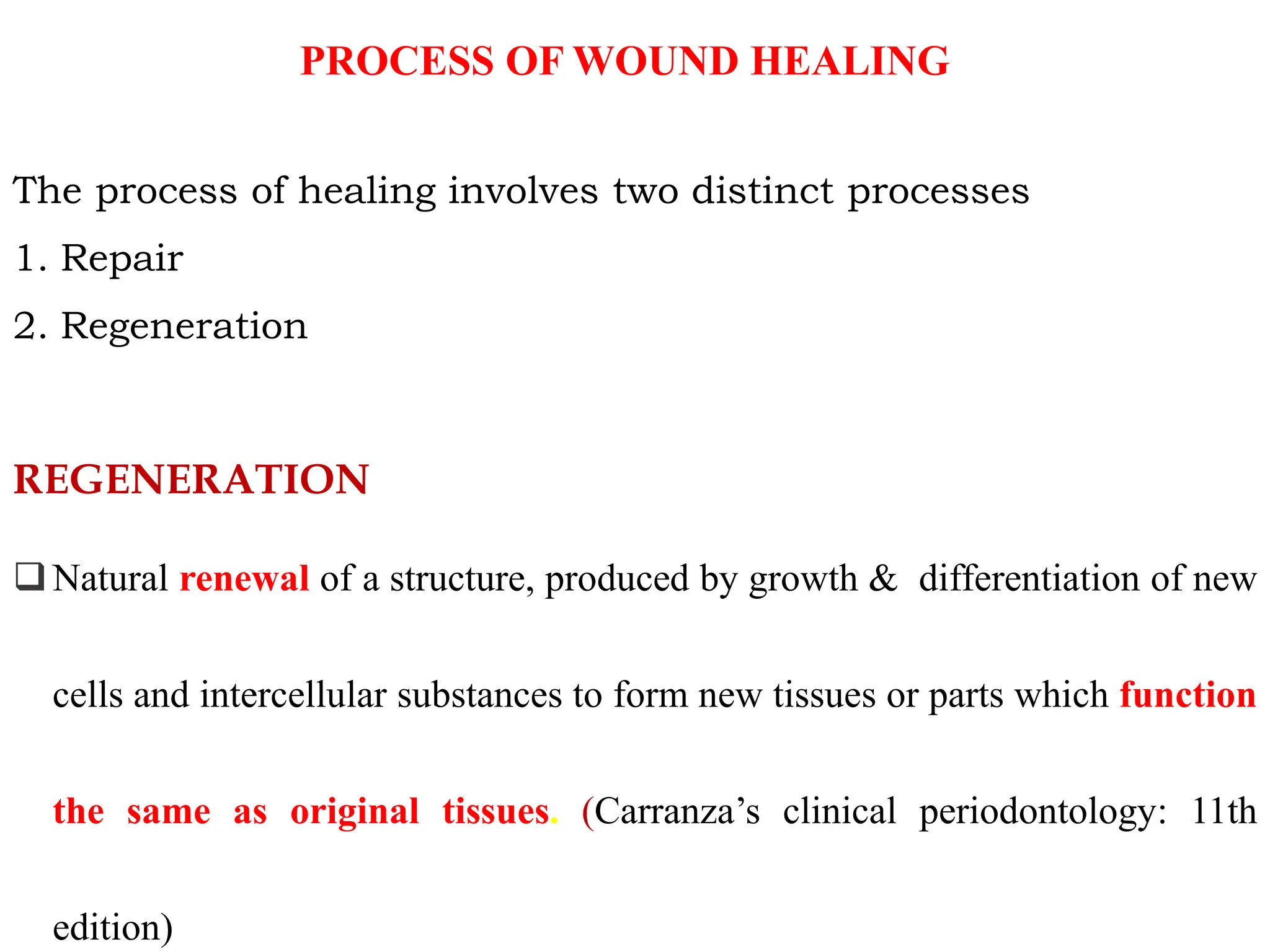 PERIODONTAL WOUND HEALING [Autosaved].pptx