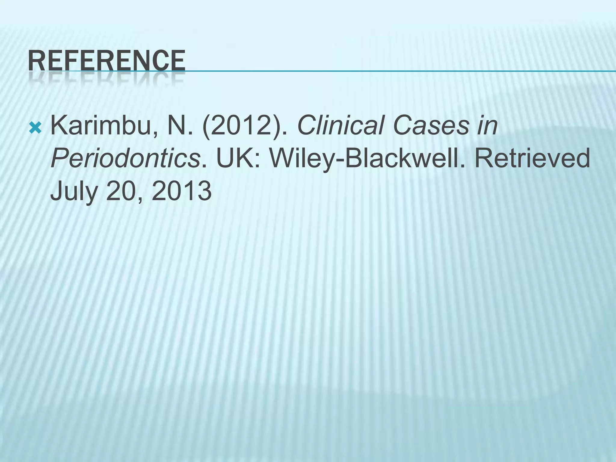 Periodontics case studies | PPTX