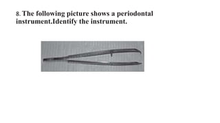 PERIODONTICS Questions related to etiopathogenesis.pptx